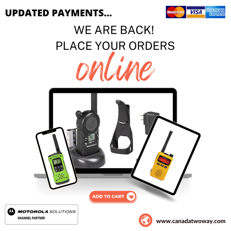 Two Way Radios | Walkie Talkies | Canada Two Way